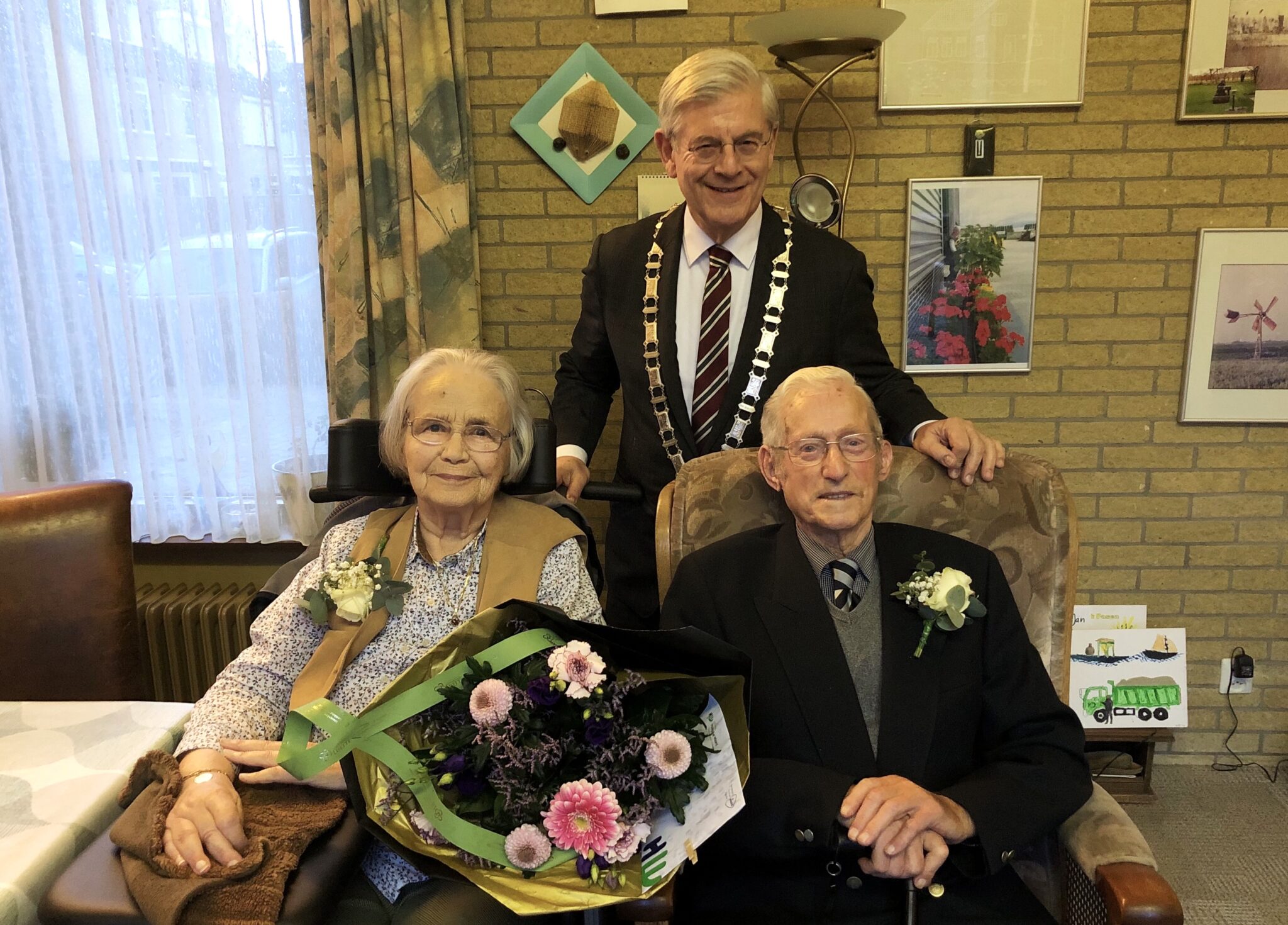 Echtpaar Rijsdijk-Blinde uit Strijen 65 jaar getrouwd - Strijen Info